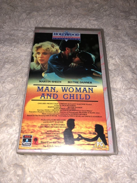 MAN WOMAN AND Child VHS Video Tape 1983 Columbia Martin Sheen Drama ...