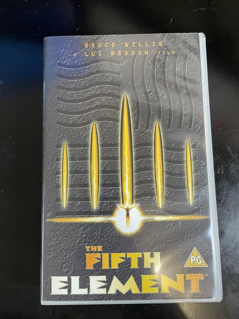 THE FIFTH ELEMENT VHS Video Tape - Tested Bruce Willis Luc Besson £5.50 ...