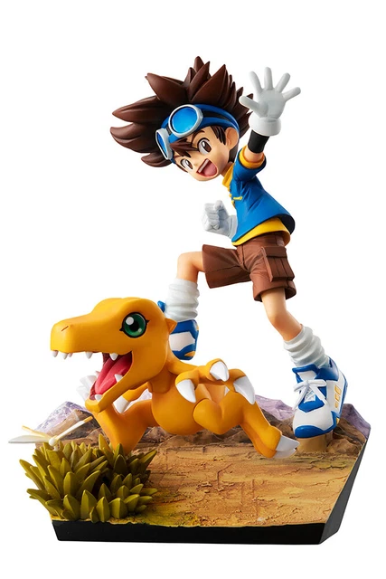 MEGAHOUSE DIGIMON GEM Yagami Taiichi&Agumon 20Th Statua EUR 118,50 ...
