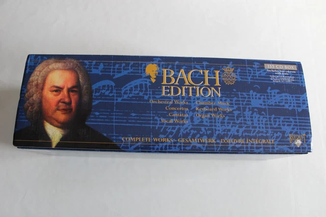 COFFRET - BOX Set 155 CD BACH : L 'Oeuvre Intégrale (Brillant Classics ...