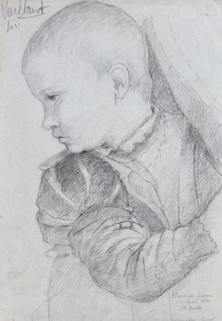 PIERRE HENRI VAILLANT (1878-1939) (54) - crayon - Sainte Barbe EUR 200 ...