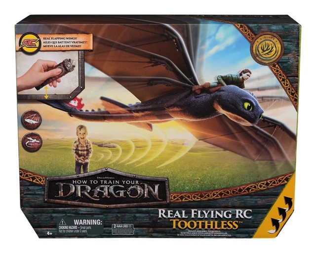 HOW TO TRAIN Your Dragon Real Flying Toothless Dragon Remote Control RC ...