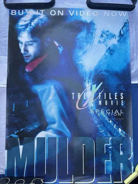 RARE SS X Files Fight The Future Mulder Variant VHS Poster £26.71 ...