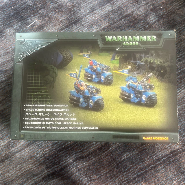 GAMES WORKSHOP WARHAMMER 40K First Born space marine bike squadron EUR ...