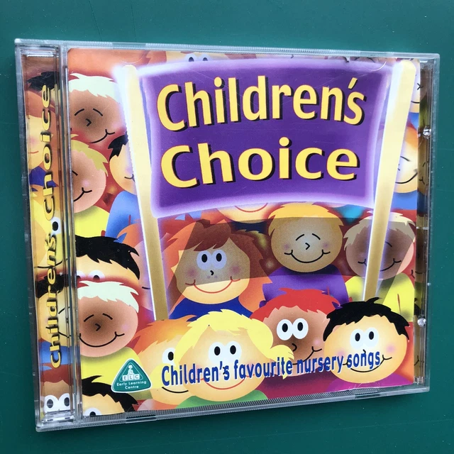 CHILDREN'S CHOICE RHYMES CD UK Nursery School Favourites Flying Saucer ...