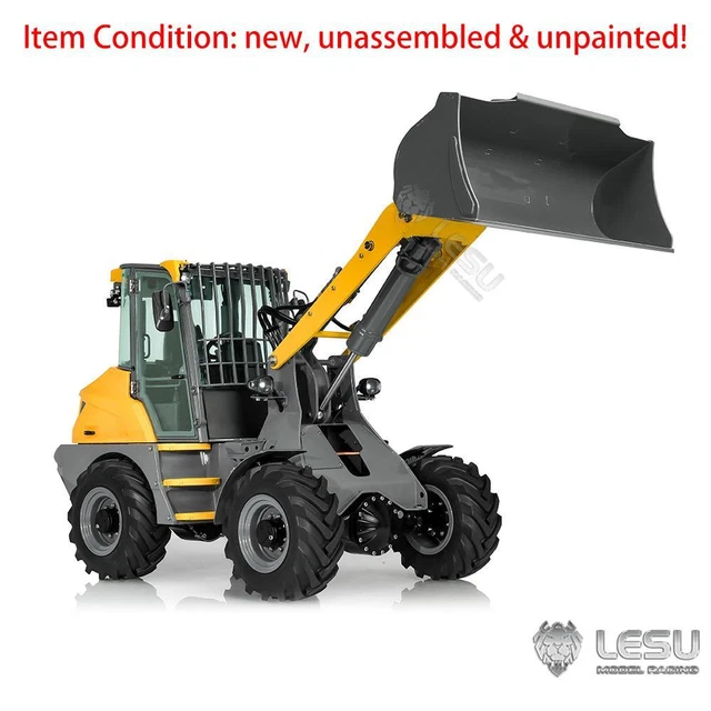 LESU 1/14 RC Hydraulic Loader MCL8 Metal Construction Vehicle Kits ...
