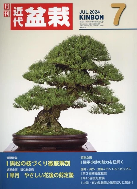 BONSAI MAGAZINE MODERN Bonsai Monthly Jul 2024 Japanese Edition $94.09 ...
