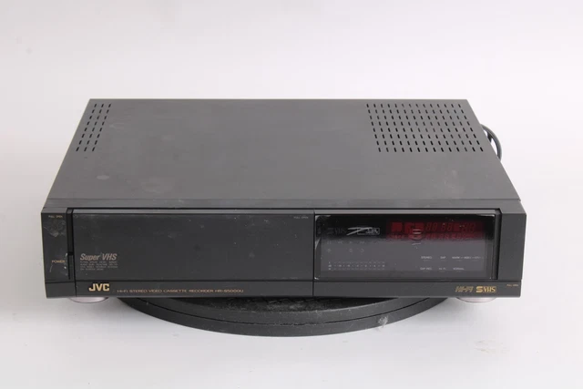 JVC HR-S5000U SUPER VHS Hi-Fi Stereo Video Cassette Recorder VCR - AS ...