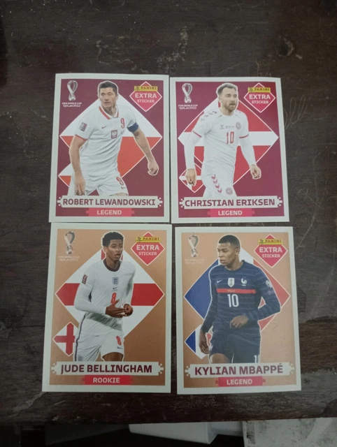QATAR 2022 PANINI Extra Sticker FIFA World Cup 4pezzi EUR 89,00 ...