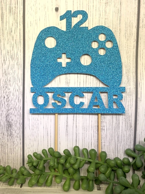 XBOX GAME CONTROLLER Cake Topper. Personalised Choose Colour,Name,Age ...