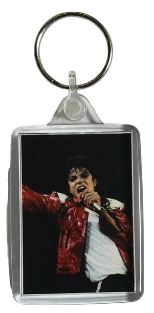 MICHAEL JACKSON KEYRING #1 Beat It Bad Billie Jean EUR 3,48 - PicClick IT