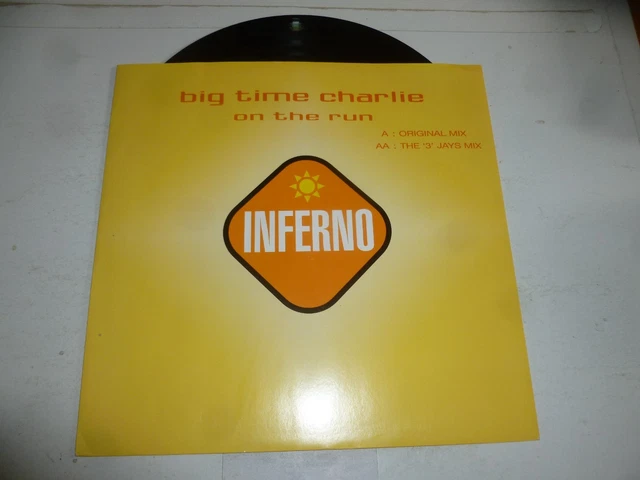 BIG TIME CHARLIE - On the run - 1999 UK 2-track 12" Vinyl Single £13.49 ...