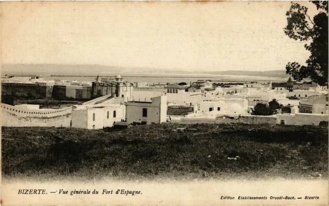 CPA AK TUNISIE BIZERTE-Vue générale du Fort d'Espagne (239220) EUR 5,99 - PicClick FR