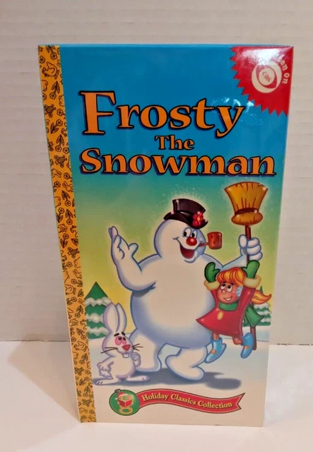 SEALED FROSTY THE Snowman Sony Golden Books VHS Holiday Classics ...