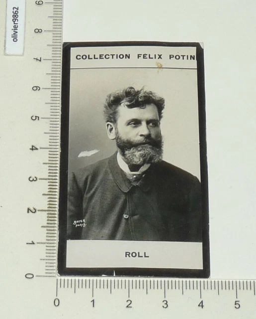 PHOTO IMAGE FELIX POTIN 1er ALBUM 1902 ALFRED ROLL ARTISTE PEINTRE ...