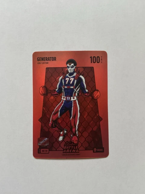 2026 BO JACKSON Battle Arena #RBF-101 Generator VJ Edgecombe Red Brawl ...