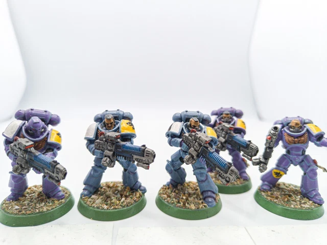 SPACE WOLVES PRIMARIS Space Marine Hellblaster Incinerators Warhammer ...