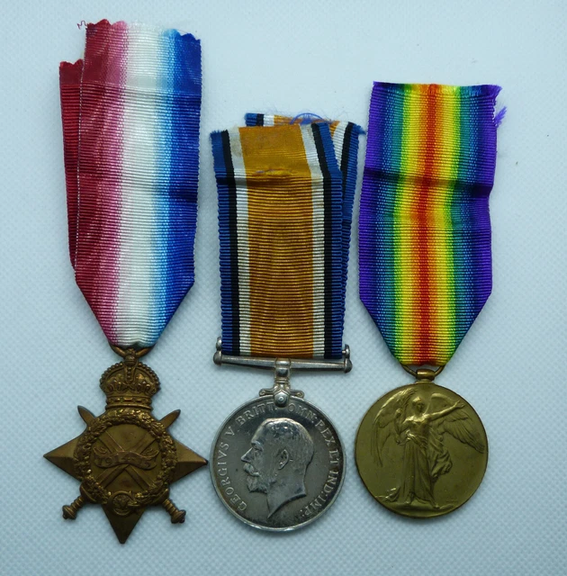 GROUP BRITISH MILITARY medals 1915 WW1 Scottish Rifles ( Cameronians) POW 1918 £70.00 - PicClick UK