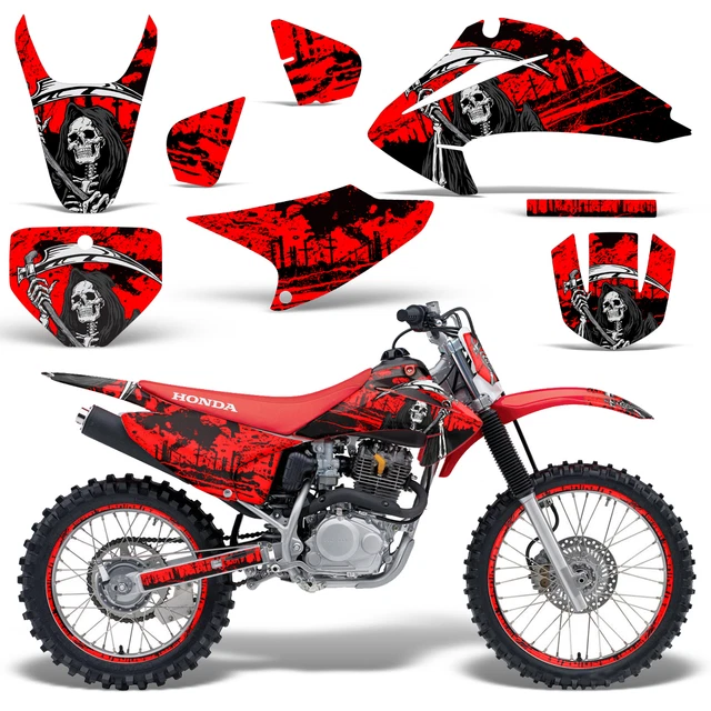 HONDA CRF230F CRF150F Decal Graphic Kit Dirt Bike Sticker Wrap 2004 ...