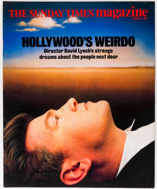 DAVID LYNCH ISABELLA ROSSELLINI Spadafora SUNDAY TIMES magazine 1990 ...