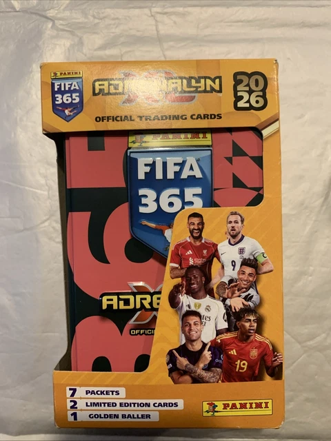 PANINI FIFA 365 Adrenalyn 2026 Mega Tin RARE! £13.95 - PicClick UK