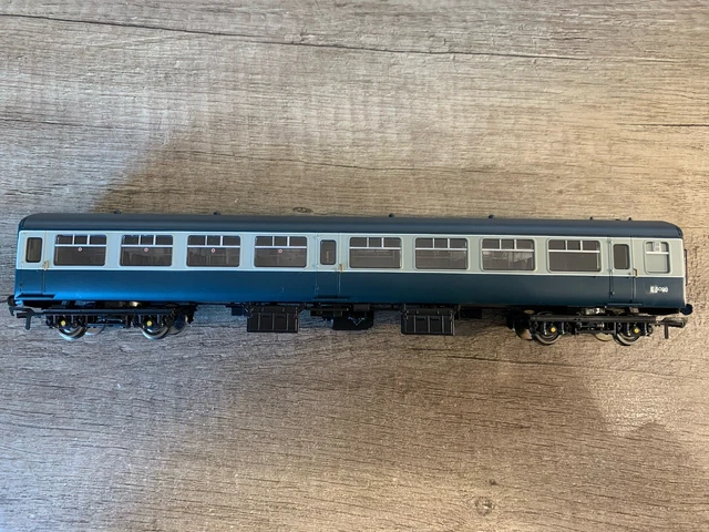 BACHMANN 39-350 OO Gauge BR MK2 Open Second TSO Blue Grey Renumbered ...