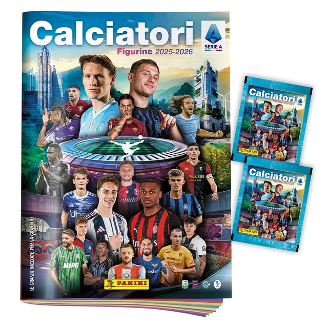 Album Completo Calciatori Panini 2025 2026 Album 618 Figurine Serie K