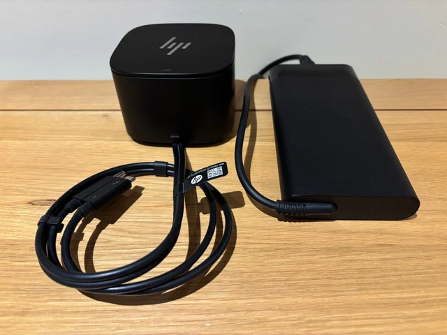 HP G2 230W Thunderbolt Combo Dock Cable USB-C Docking Station With 230w ...