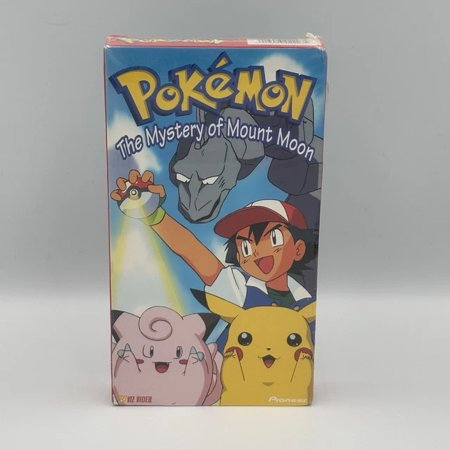 POKEMON VOL. 2 The Mystery of Mount Moon Factory Sealed VHS Tape 1998 ...