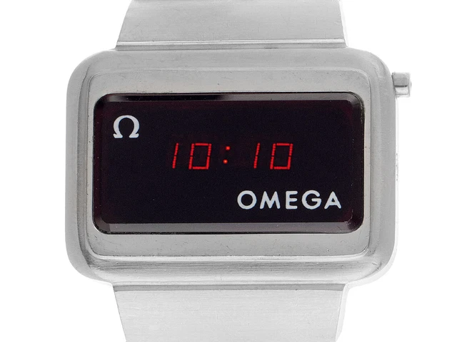 OMEGA LED TIME Computer 3 TC3 Ref.ST196.0045 1975 original Box sehr gut ...