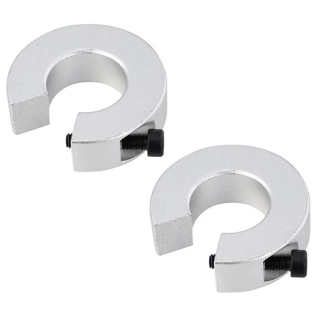 DRILL BIT STOP Collar Set Aluminum SBR Rail Linear CNC Tool Holder ...