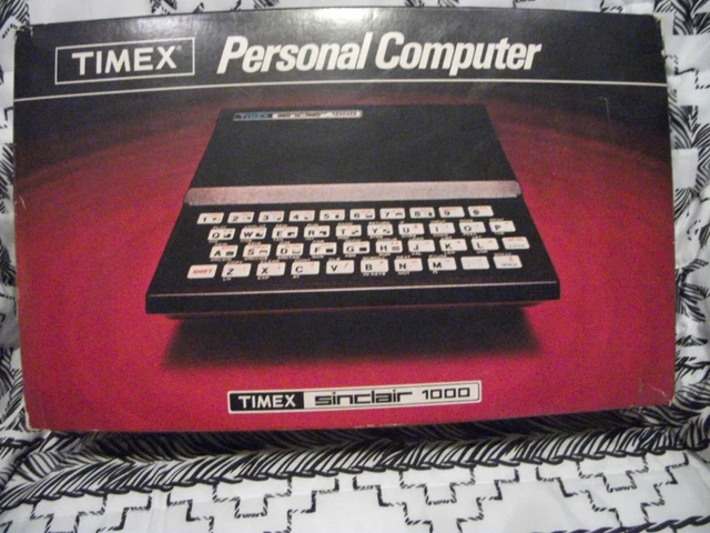 VINTAGE TIMEX SINCLAIR 1000 Personal Computer in original box untested ...