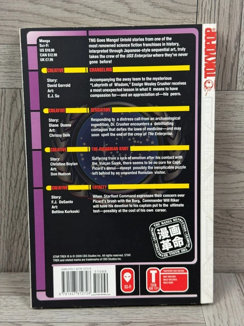 STAR TREK - The Manga - The Next Generation (Tokyopop) £10.00 - PicClick UK