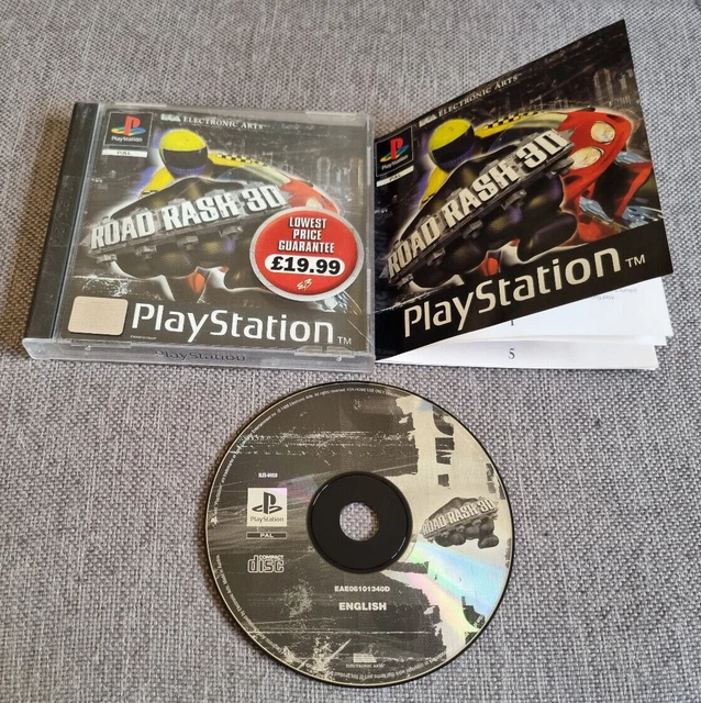 SONY PLAYSTATION 1 PS1 Game Road Rash 3D Boxed with Manual £19.99 ...
