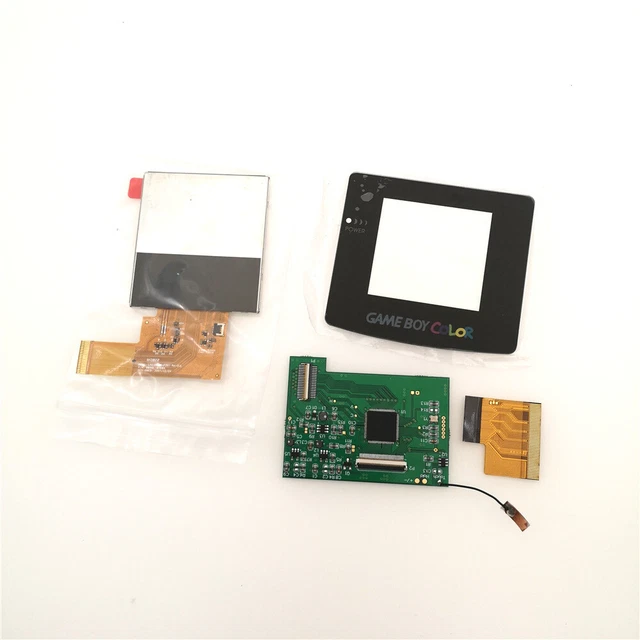 HIGH LIGHT BACKLIGHT LCD Screen Kit For Nintendo Game Boy Color GBC US ...