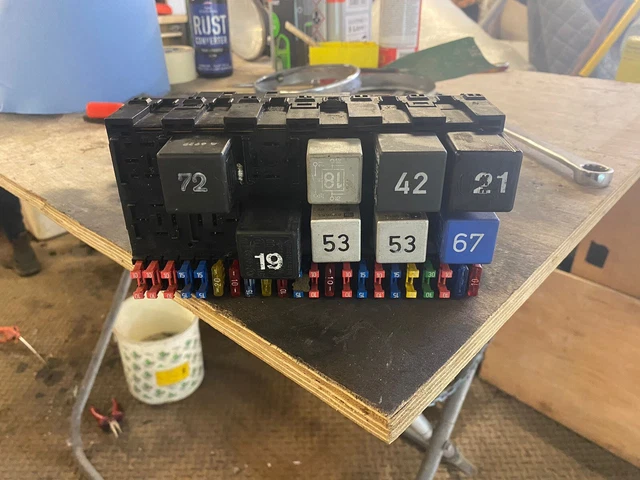 VW GOLF JETTA Mk2 90 Spec Ce2 Fusebox Fuse Board 357937039 Corrado Polo ...