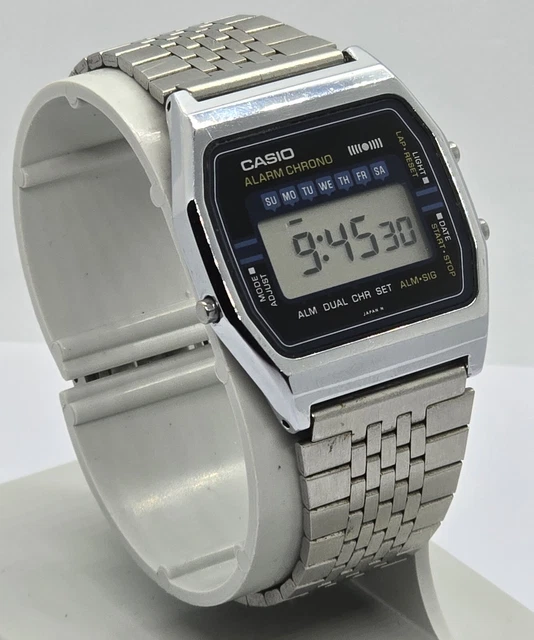 CASIO A660 VINTAGE Digital Watch Module 1980s Japan Working W/ Original ...