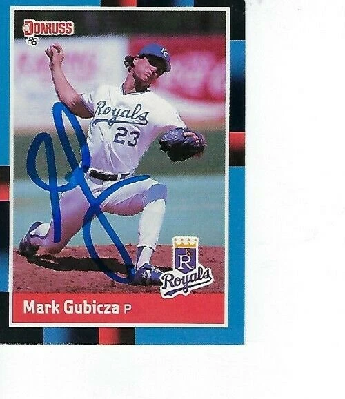 Mark Gubicza SignÉ 1988 Donruss #54 - Kansas City Royals Eur 2,21