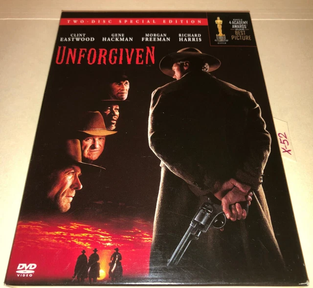 CLINT EASTWOOD UNFORGIVEN DVD Gene Hackman Morgan Freeman Richard Harris SE £12.14 - PicClick UK