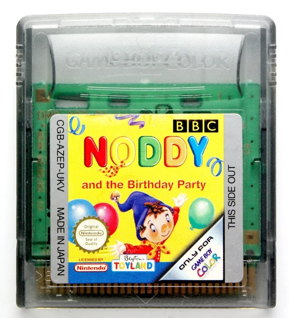 NODDY AND THE Birthday Party - NINTENDO GAME BOY COLOR PAL UK GBC ...
