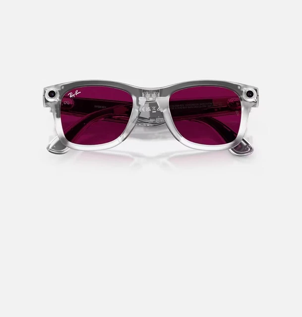 RAY-BAN | META WAYFARER LIMITED EDITION Transitions Ruby Gen 2 £1,025. ...