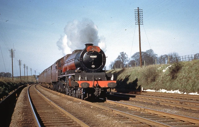 COLOUR RAIL SLIDE, BRM406, LMS Princess, 46207 'Princess Arthur of ...