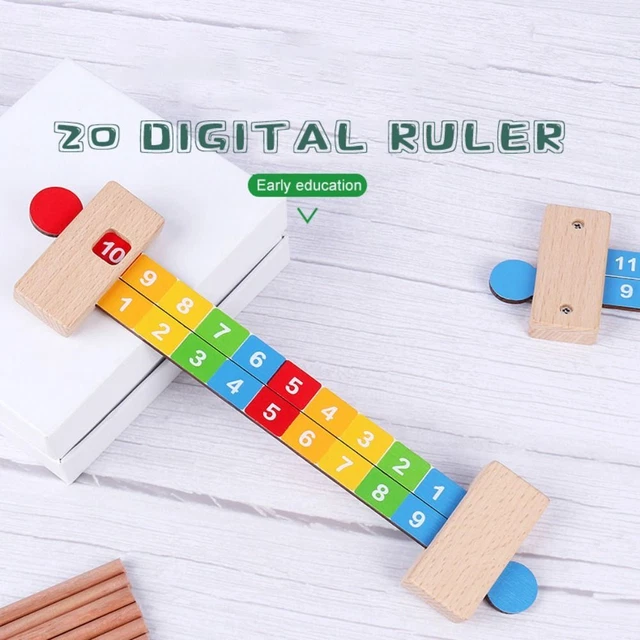 RULER MATH ARITHMETIC Teaching Addition Ruler Mathematics Decomposition ...