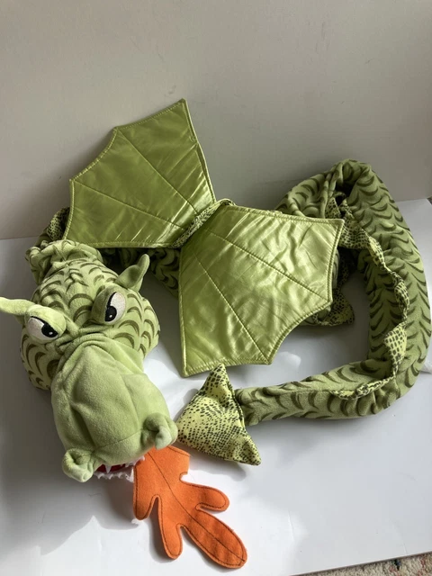 IKEA DRAGON WINGED Serpent Minnen Drake Plush Soft Toy 72" £12.95 ...