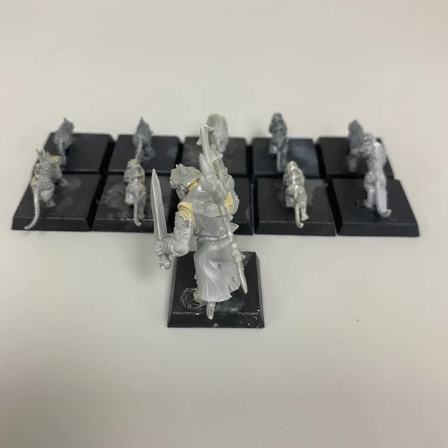 SKAVEN PACKMASTER CON 10 Ratti Giganti Warhammer La Vecchia Era Del ... SKAVEN PACKMASTER CON 10 Ratti Giganti Warhammer La Vecchia Era Del ...