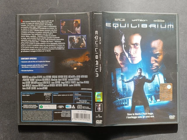 DVD EQUILIBRIUM CHRISTIAN BALE Emily WATSON EUR 5,00 - PicClick IT