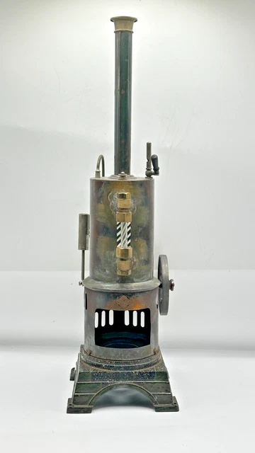 BING LARGE LIVE Steam Vertical Boiler Engine Early 20Th Antique 40Cm ...