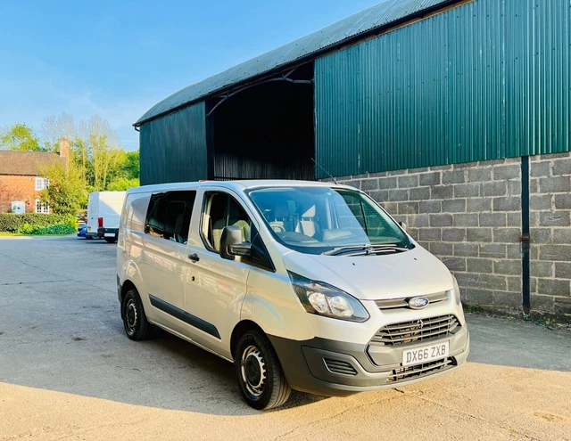 FORD TRANSIT CUSTOM Crew Cab £7,995.00 - PicClick UK