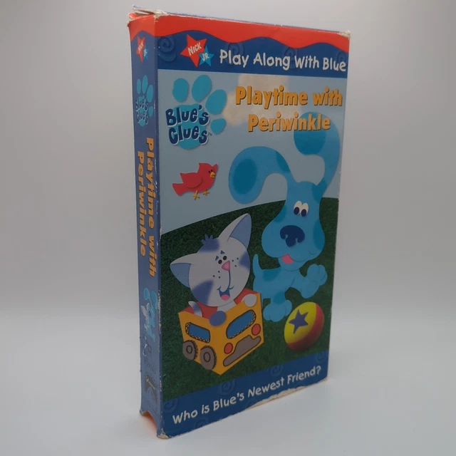 BLUES CLUES - Playtime With Periwinkle (VHS, 2001) £10.15 - PicClick UK