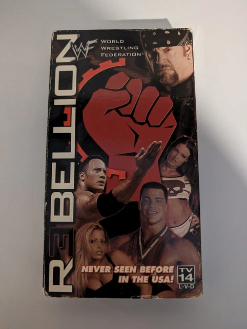 WWF - REBELLION 2000 VHS Video $14.00 - PicClick CA